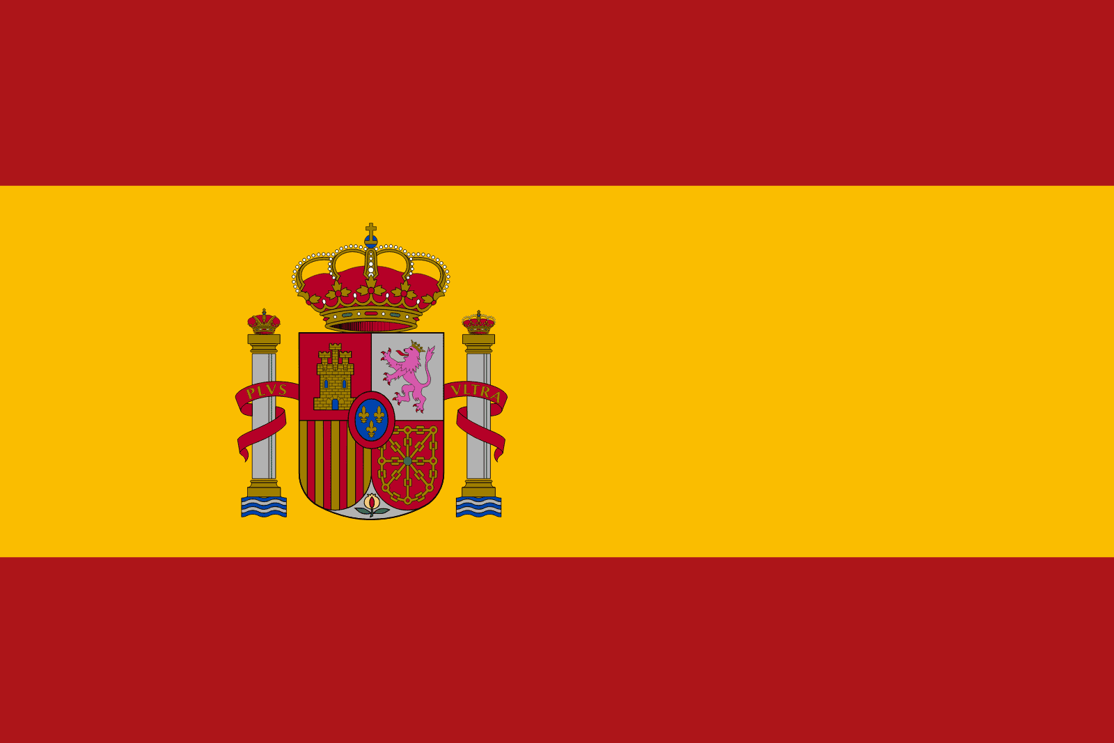 Spanias flagg | Verdensflagg.no